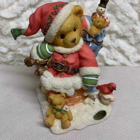 Cherished Teddies | Accents | Cherished Teddies Santas Workshop Kris Vintage Figurine 997 | Poshmark